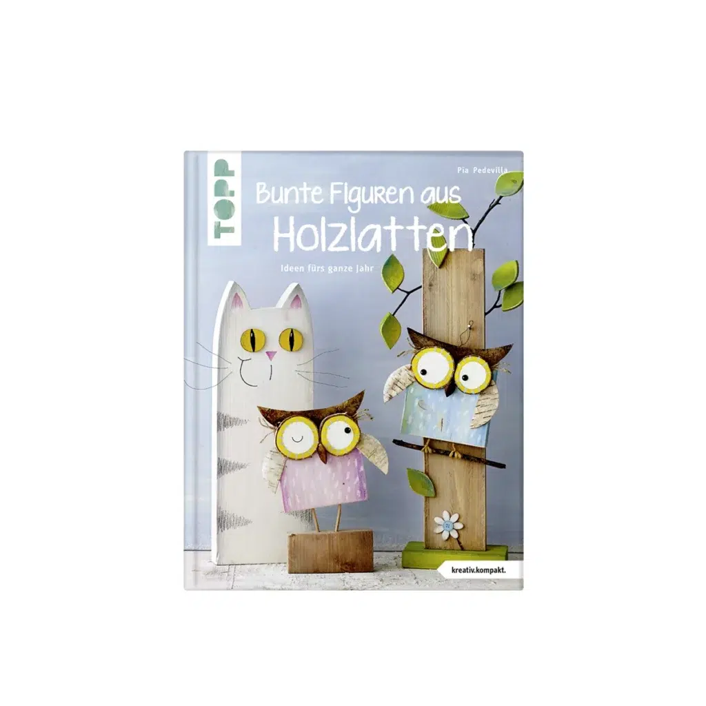 Bunte Figuren aus Holzlatten | FEINSCHNITTkreativ